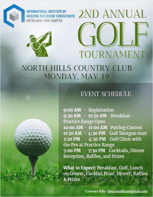 2ND ANNUAL GOLF TOURNAMENT